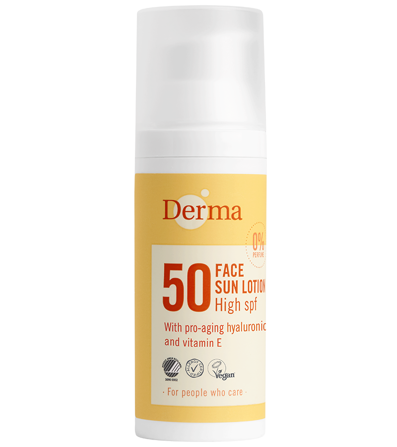 Derma SUN Anti-Age Solcreme Ansigt SPF50, 50 ml - Nulallergi.dk